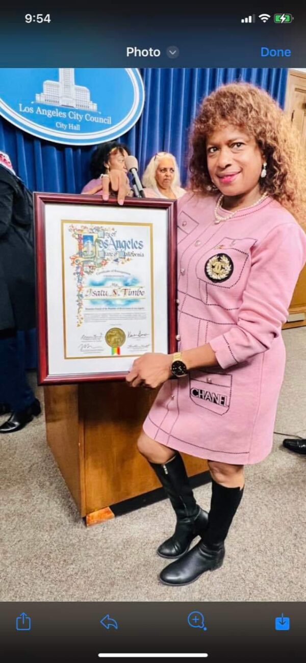 MRS. ISATU TIMBO- NWOKEDI IS WOMAN OF THE YEAR 2023, AS SHE BAGS A ...